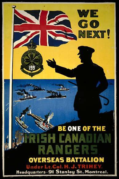 Canadian armed forces recruitment posters, WWI | MATTHEW'S ISLAND