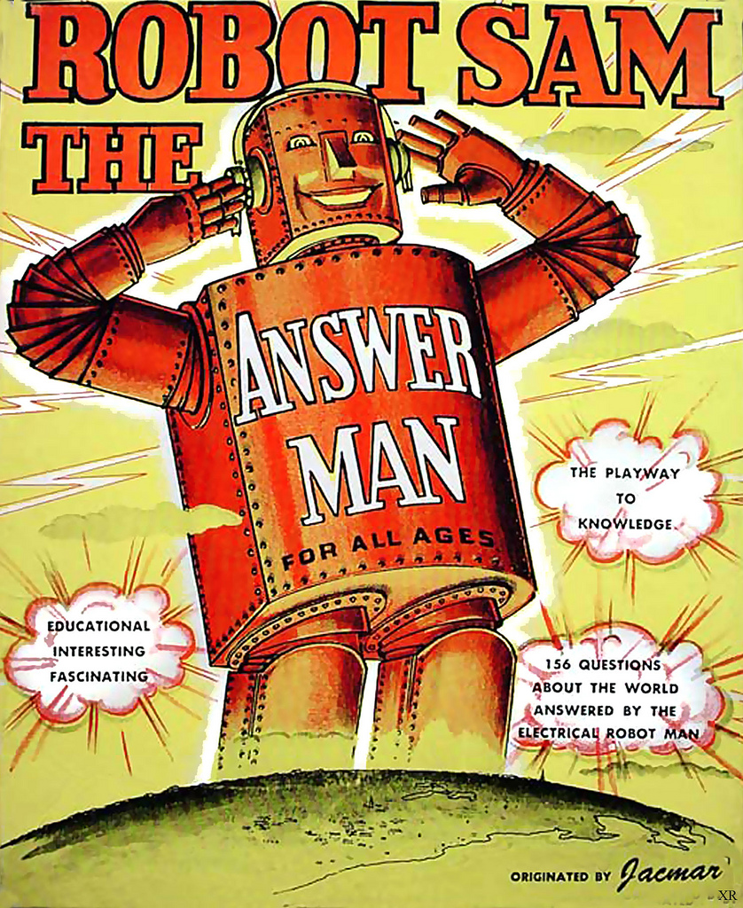 Robot Sam the Answer Man | MATTHEW'S ISLAND