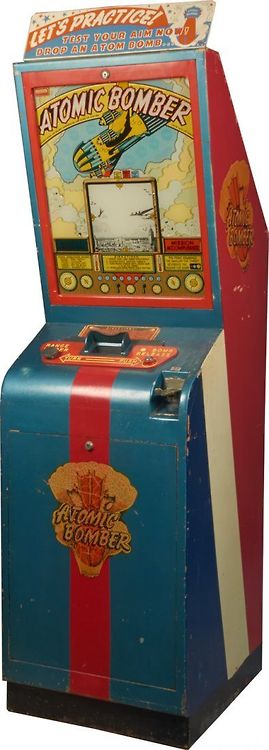 Atomic Bomber Arcade Game, 1940s | MATTHEW'S ISLAND