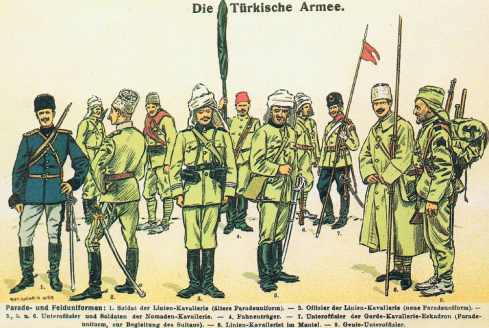 Turkish Army Uniforms, Ottoman Empire, WWI era | MATTHEW'S ISLAND