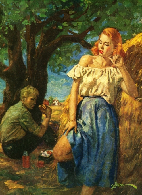 Pulp fiction illustration | MATTHEW'S ISLAND