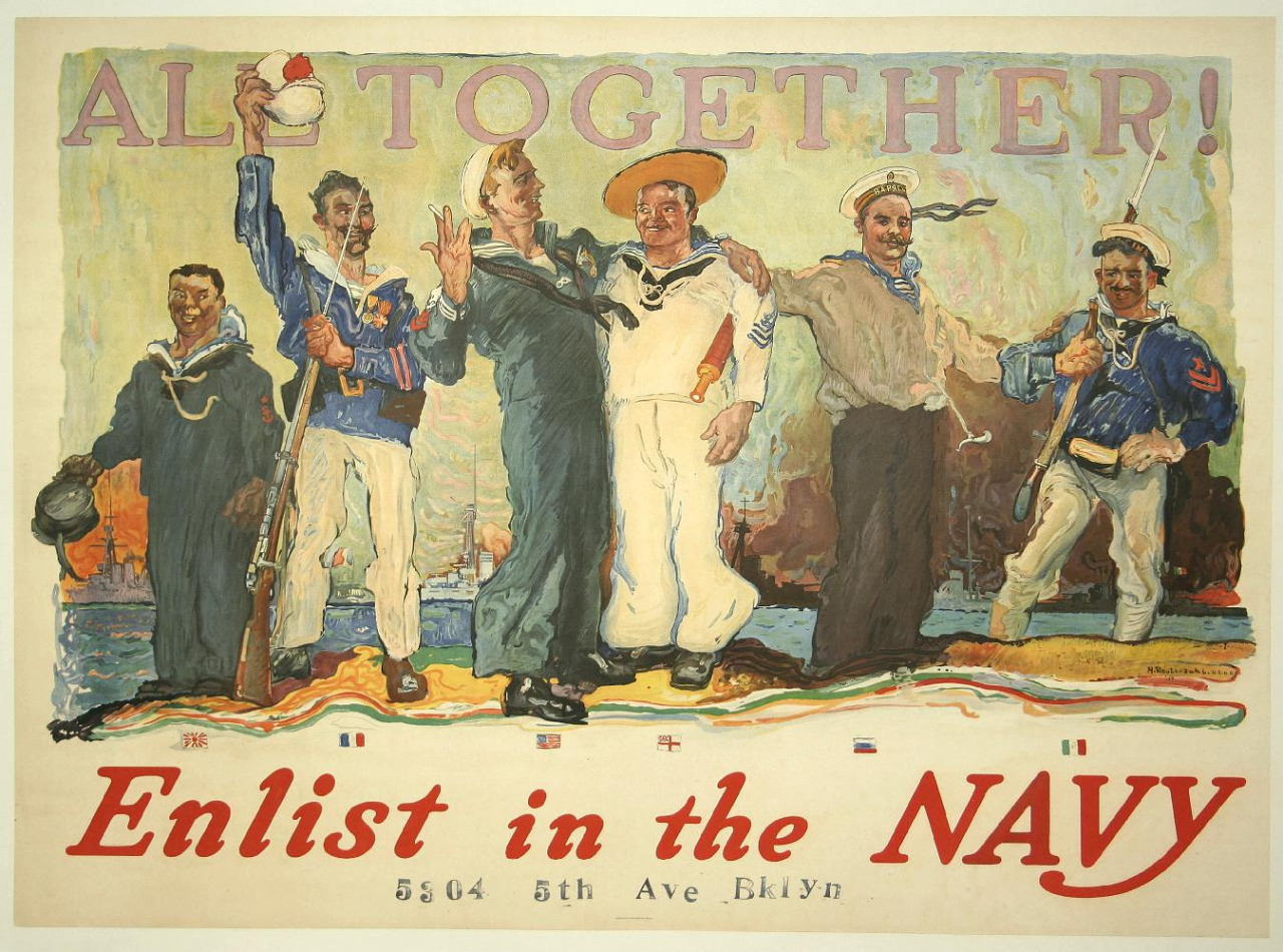 All Together! (Sailors from around the world, pre-WWI) | MATTHEW'S ISLAND