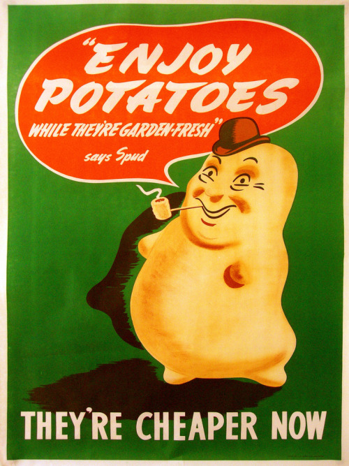Potato ad, New Zealand, late 1940s | MATTHEW'S ISLAND