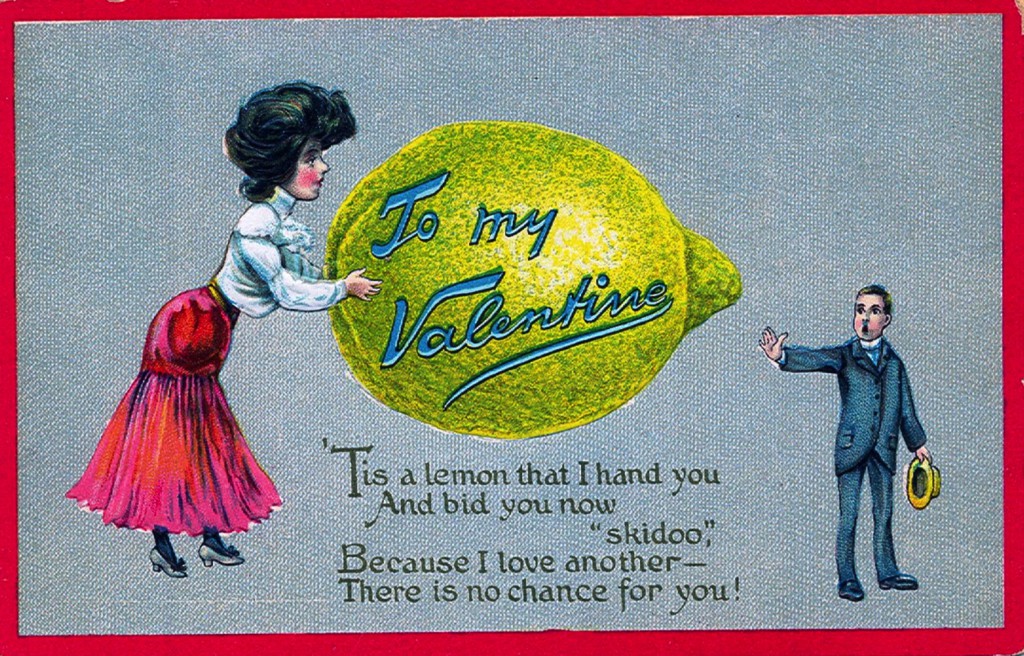 How sweet, a vintage Valentine break-up card! | MATTHEW'S ISLAND