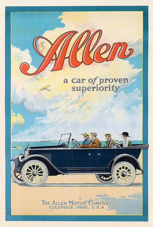 Allen cars, 1910s | MATTHEW'S ISLAND