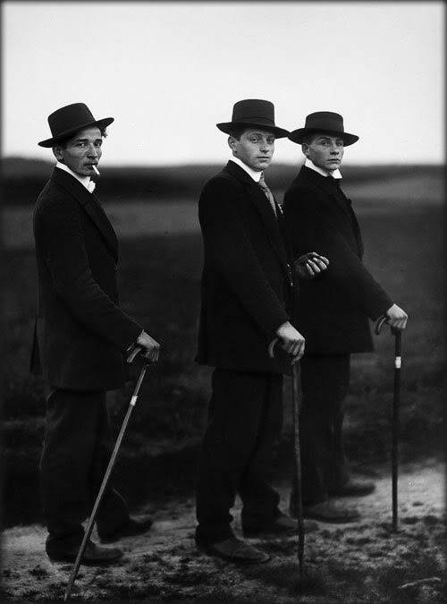 Three men out for a stroll | MATTHEW'S ISLAND