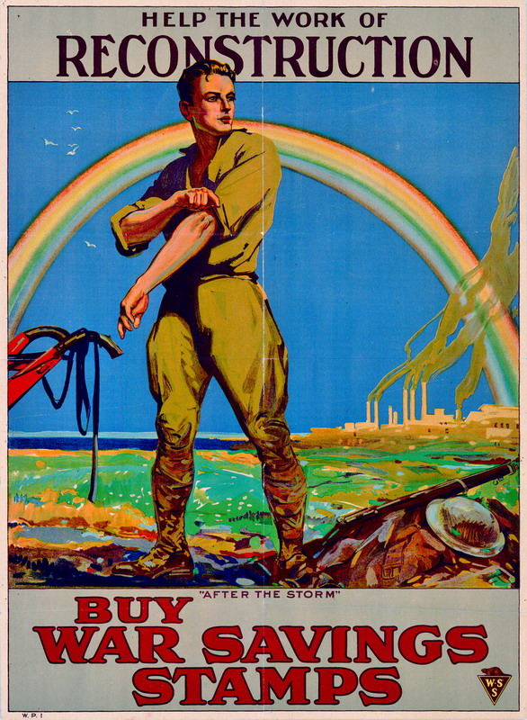 WWI Poster: Fund for reconstruction after the war | MATTHEW'S ISLAND