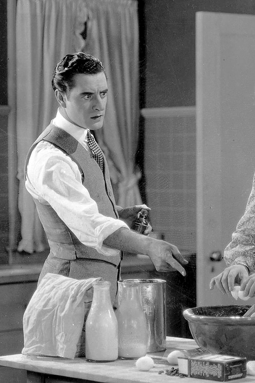 Young John Gilbert in the kitchen | MATTHEW'S ISLAND