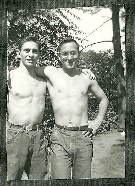 Vintage shirtless men together (1940’s?) | MATTHEW'S ISLAND