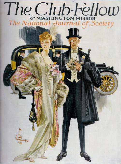 Leyendecker illustration on the cover of “The Club-Fellow” | MATTHEW'S ...
