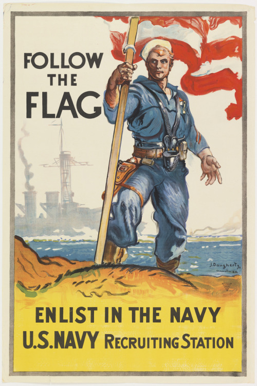 US Navy recruitment poster, WWI | MATTHEW'S ISLAND