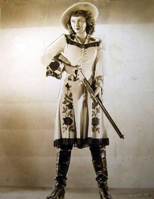 Barbara Stanwyck as Annie Oakley | MATTHEW'S ISLAND