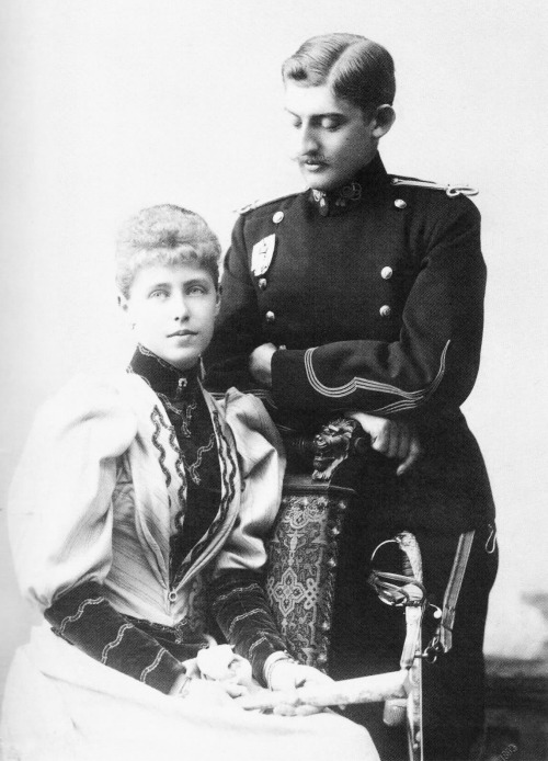 Princess Marie of Edinburgh later Queen Marie of Romania after marrying ...