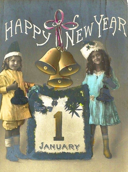 Old New Years Cards | MATTHEW'S ISLAND