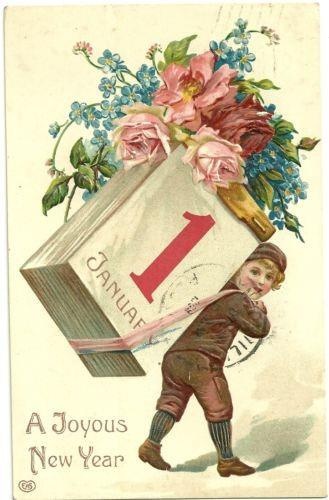 Old New Years Cards | MATTHEW'S ISLAND