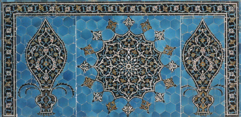 Persian tile work | MATTHEW'S ISLAND