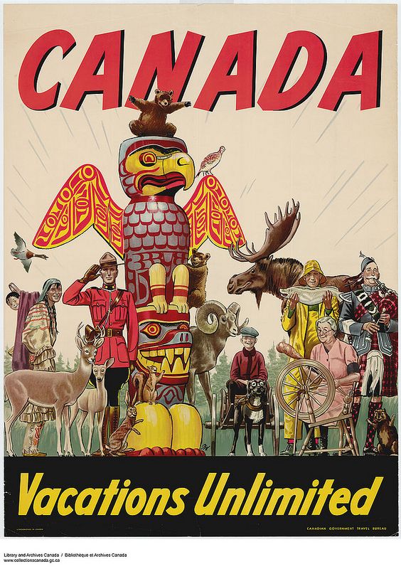 Canada, tourism poster, 1950s | MATTHEW'S ISLAND