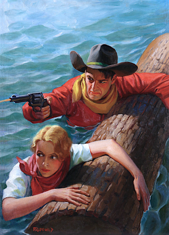 Cowboy Pulp Illustration | MATTHEW'S ISLAND