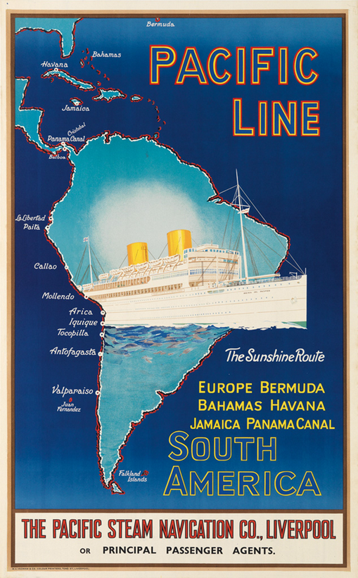 Pacific Line to the Pacific Coast of South America | MATTHEW'S ISLAND