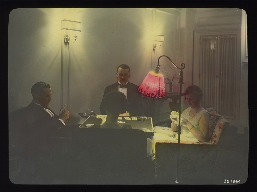 Card game, Seattle, circa 1920 | MATTHEW'S ISLAND