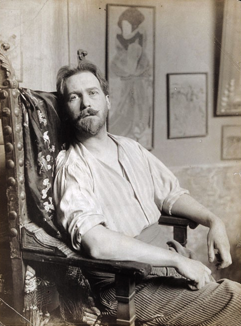 Portrait of American Painter Albert Herter, circa 1910 | MATTHEW'S ISLAND