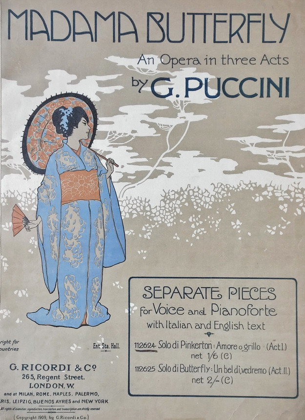 Madama Butterfly, Puccini, 1908 | MATTHEW'S ISLAND