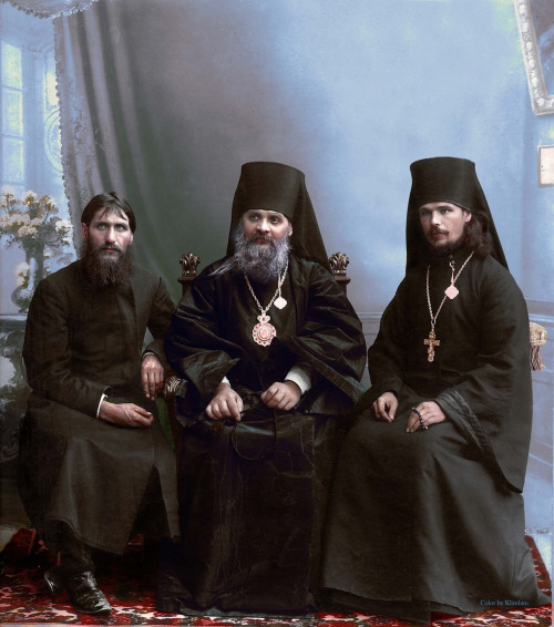 Rasputin and some leaders of the Russian Orthodox Church | MATTHEW'S ISLAND