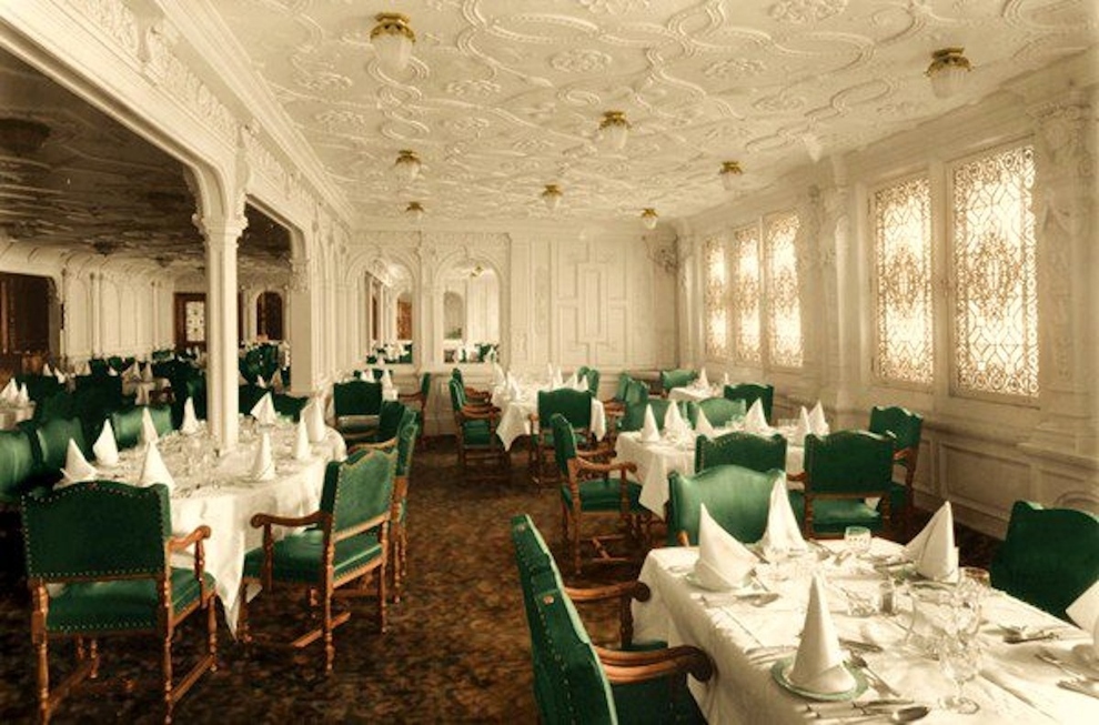 First Class Dining Room, Titanic | MATTHEW'S ISLAND