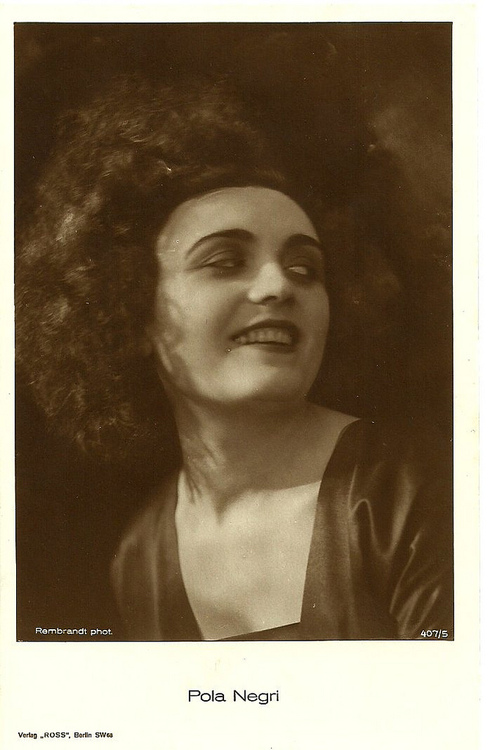 Silent Film Star Pola Negri | MATTHEW'S ISLAND