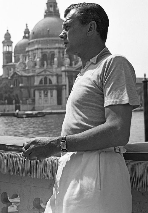 Joseph Cotten at the 1951 Venice Film Festival | MATTHEW'S ISLAND
