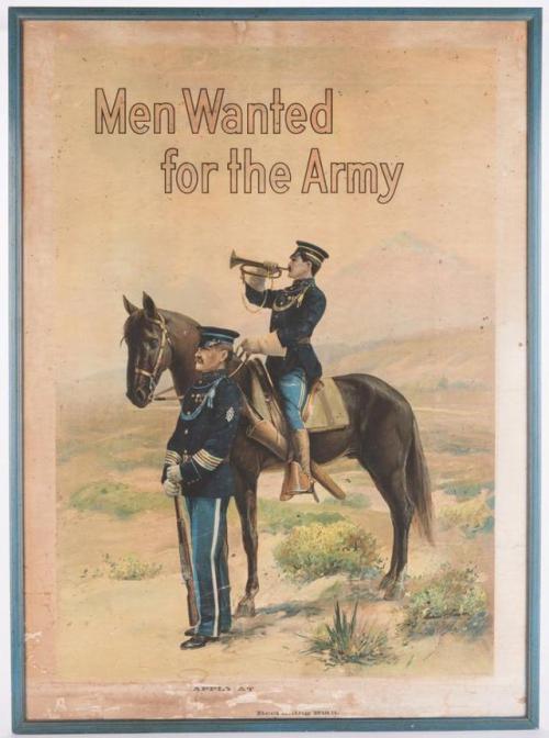 Mustachioed Men Wanted For the Army | MATTHEW'S ISLAND