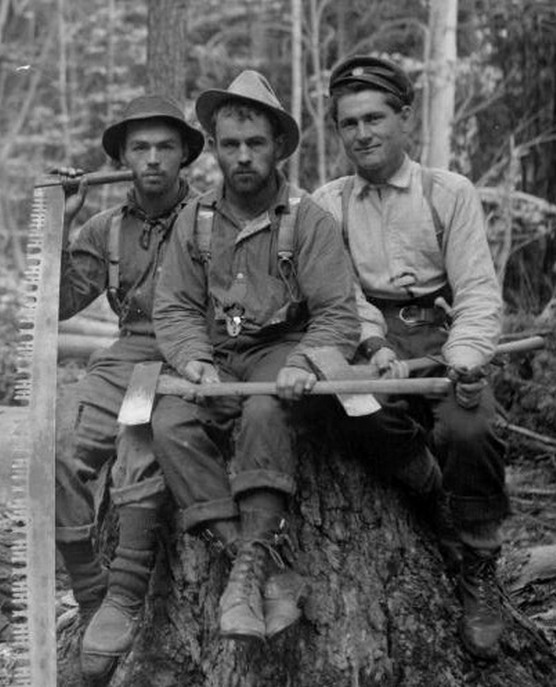 Vintage Lumberjacks, Western US | MATTHEW'S ISLAND