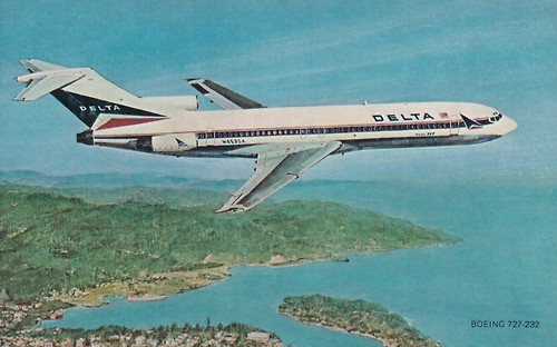 airplane delta 727 | MATTHEW'S ISLAND