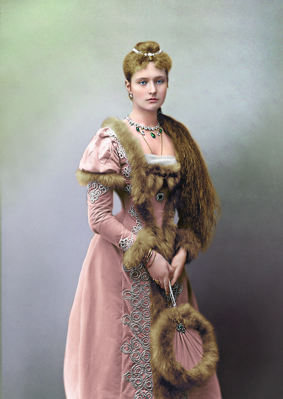Princess Alix of Hesse, later Empress Alexandra Feodorovna of Russia ...