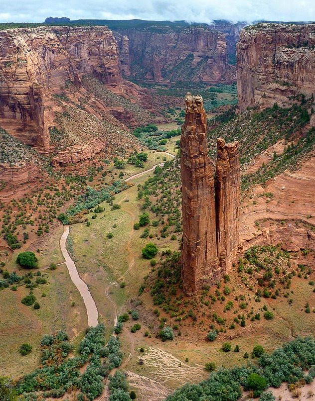 Spider Rock, Canyon de Chelly, Arizona ~ by Petra S. | MATTHEW'S ISLAND