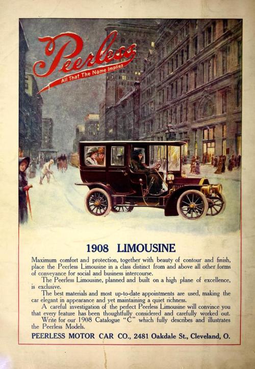 1908 Peerless Limousine | MATTHEW'S ISLAND