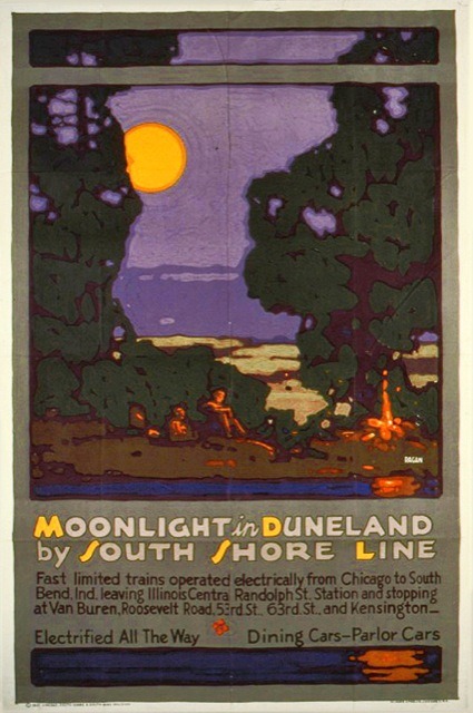 Vintage Illinois Central (train) ads, Chicago | MATTHEW'S ISLAND