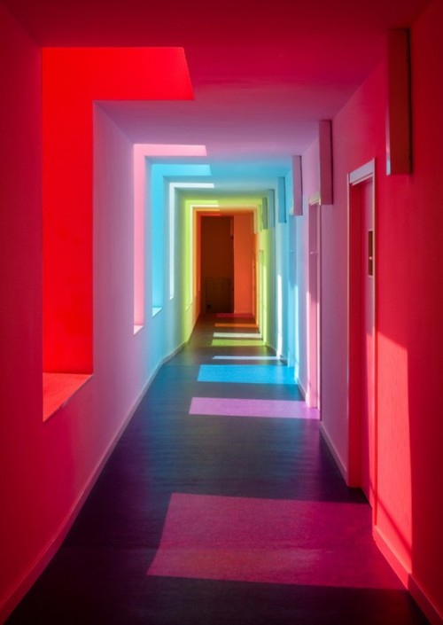 Colourful corridor | MATTHEW'S ISLAND