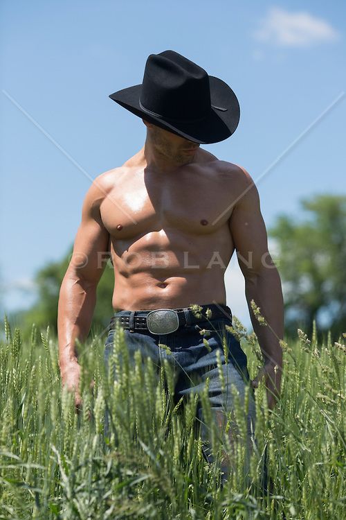 Gratuitous Shirtless Cowboy, photo by Rob Lang | MATTHEW'S ISLAND