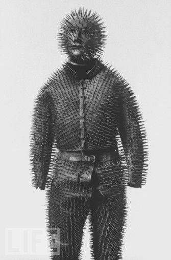 Ancient anti-bear suit | MATTHEW'S ISLAND
