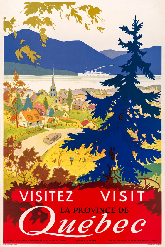 Visitez la belle province de Quebec cet automne (1930s) | MATTHEW'S ISLAND