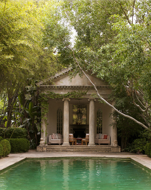 Pool house folly, Los Angeles | MATTHEW'S ISLAND
