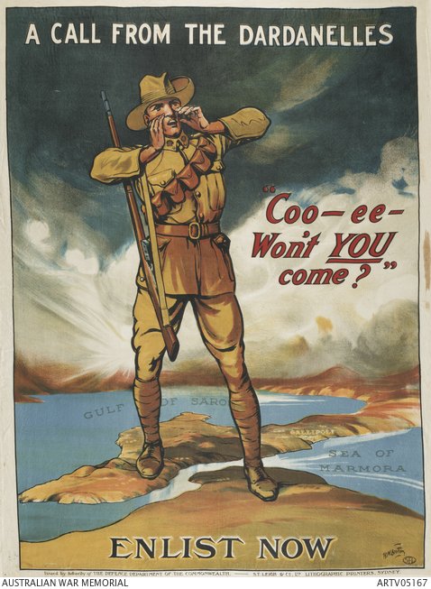 WWI recruitment posters, Australia | MATTHEW'S ISLAND