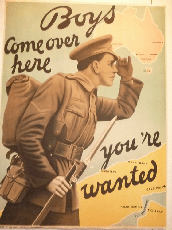 WWI recruitment posters, Australia | MATTHEW'S ISLAND