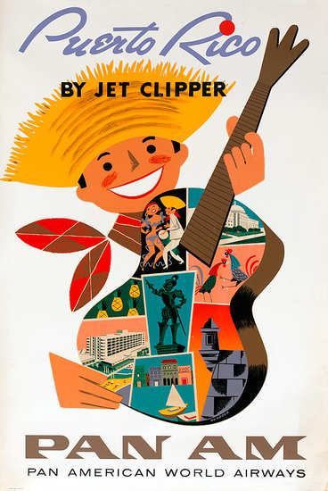 Pan AM ad for Puerto Rico, 1950s | MATTHEW'S ISLAND