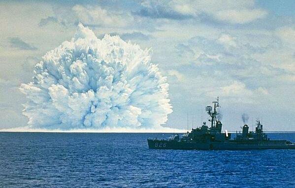 Underwater nuclear test in the Pacific | MATTHEW'S ISLAND