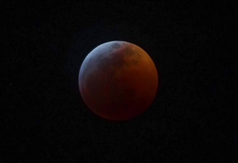 Blood red moon, January, 2019 | MATTHEW'S ISLAND
