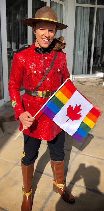 Happy Canada Day from Mr. Gay Canada 2019 | MATTHEW'S ISLAND