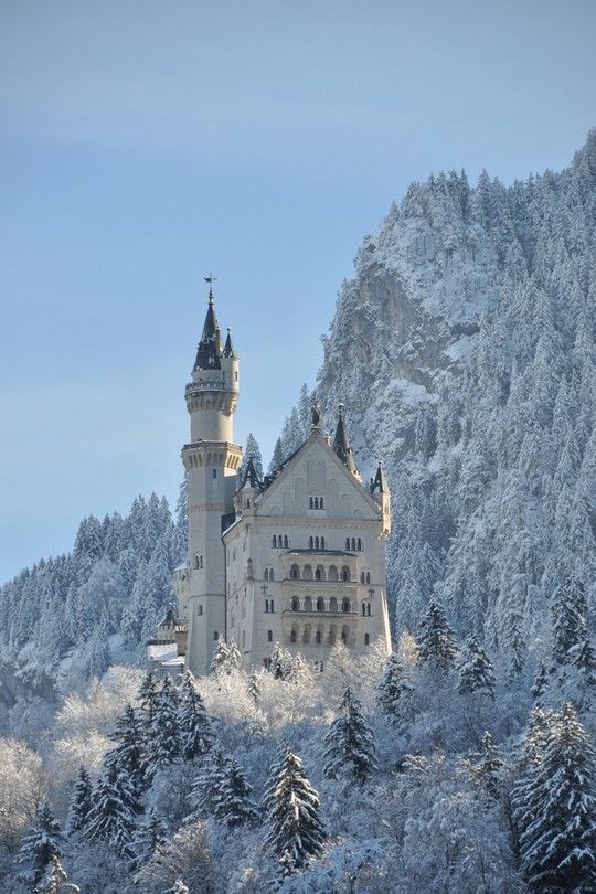 Bavarian castle in winter | MATTHEW'S ISLAND