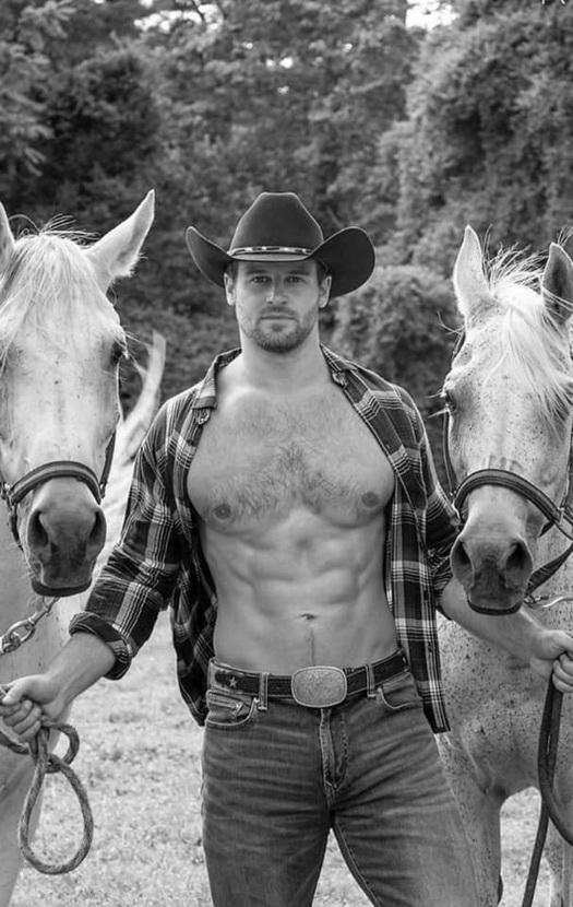 GRATUITOUS SHIRTLESS COWBOYS (Click on this title to go to a gallery of ...